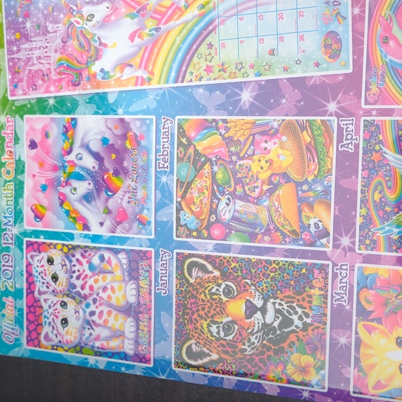 Lisa Frank | Office | New Old Stock Lisa Frank 29 Calendar | Poshmark